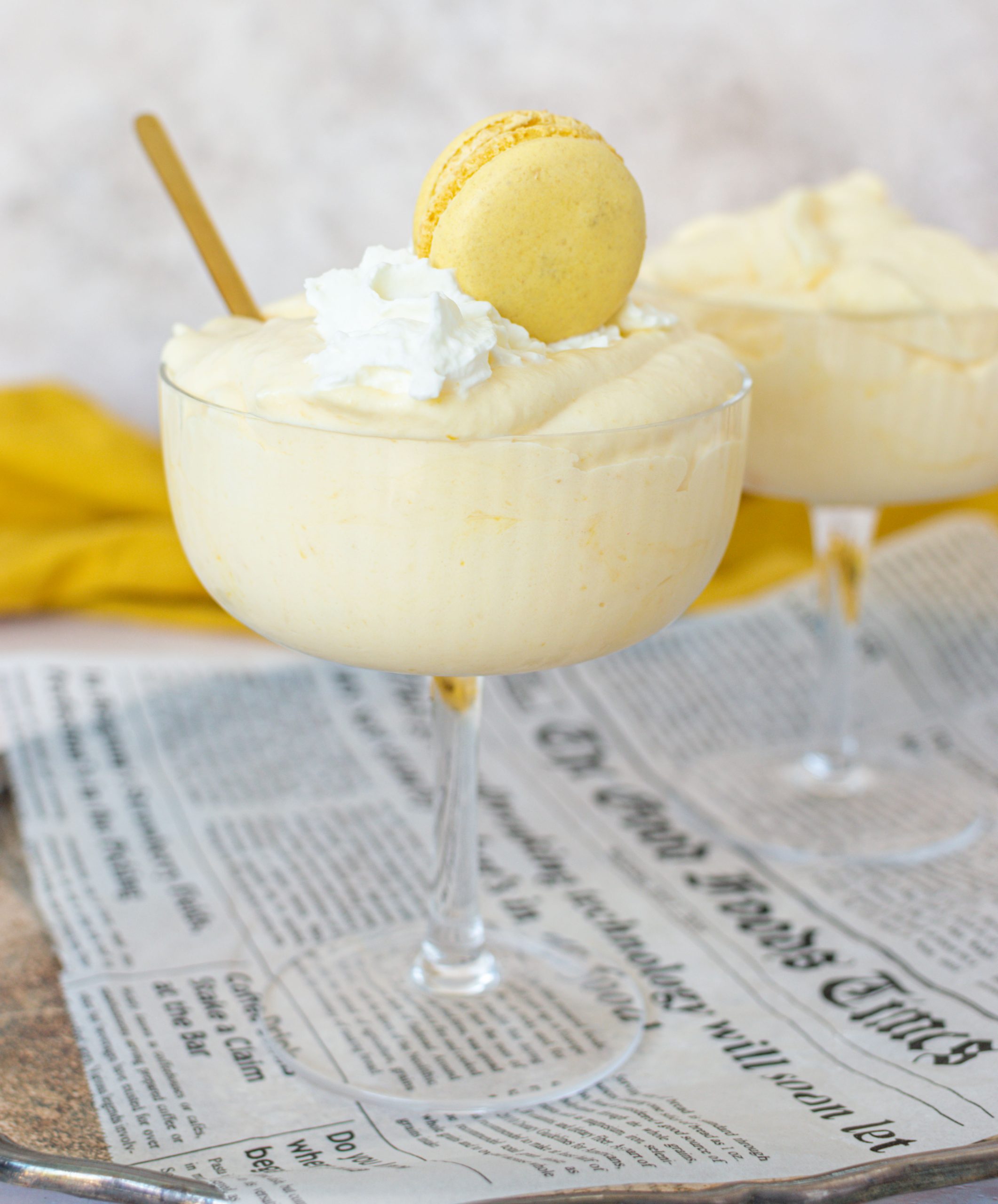 Mango mousse van maar 3 ingrediënten - My Food Blog